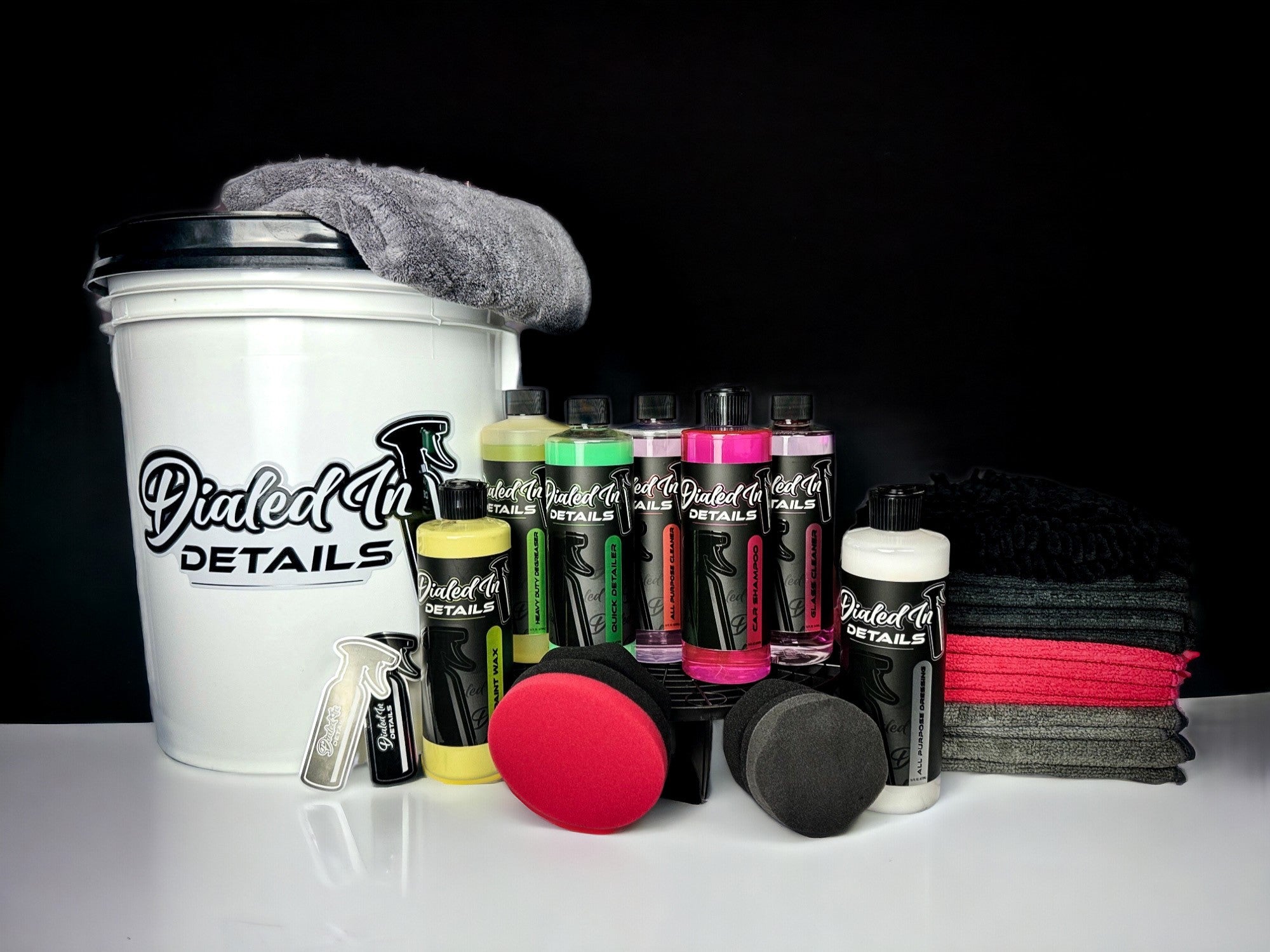 Dialed In Details - Detail Buckets and Chemical Kits